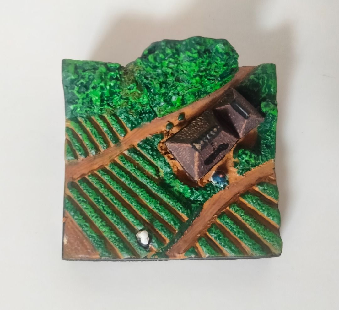 Coca-Cola Coke Tea Farm Scenery First Stage Tea Farm Mini Diorama ...