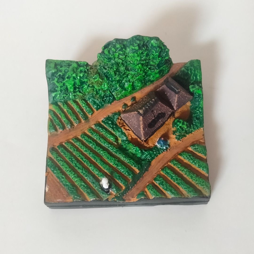Coca-Cola Coke Tea Farm Scenery First Stage Tea Farm Mini Diorama ...