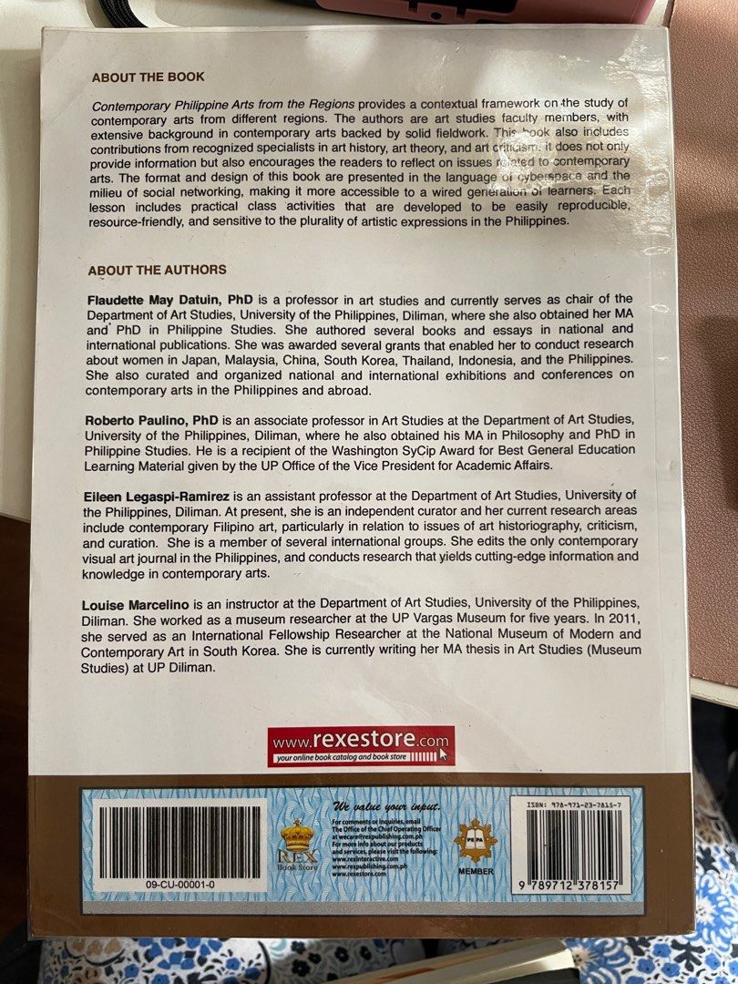 CONTEMPORARY PHILIPPINE ARTS FROM THE REGIONS (UST SHS Book) K12 ...