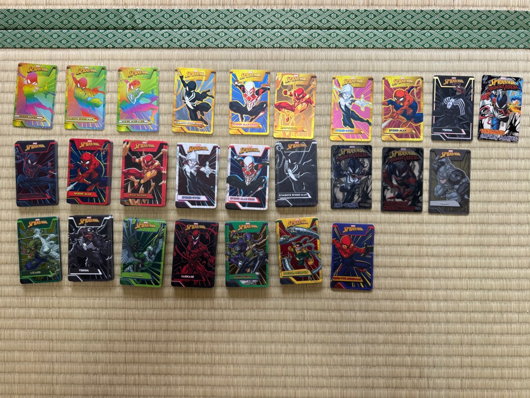Cpcm spiderman cards, Hobbies & Toys, Toys & Games on Carousell