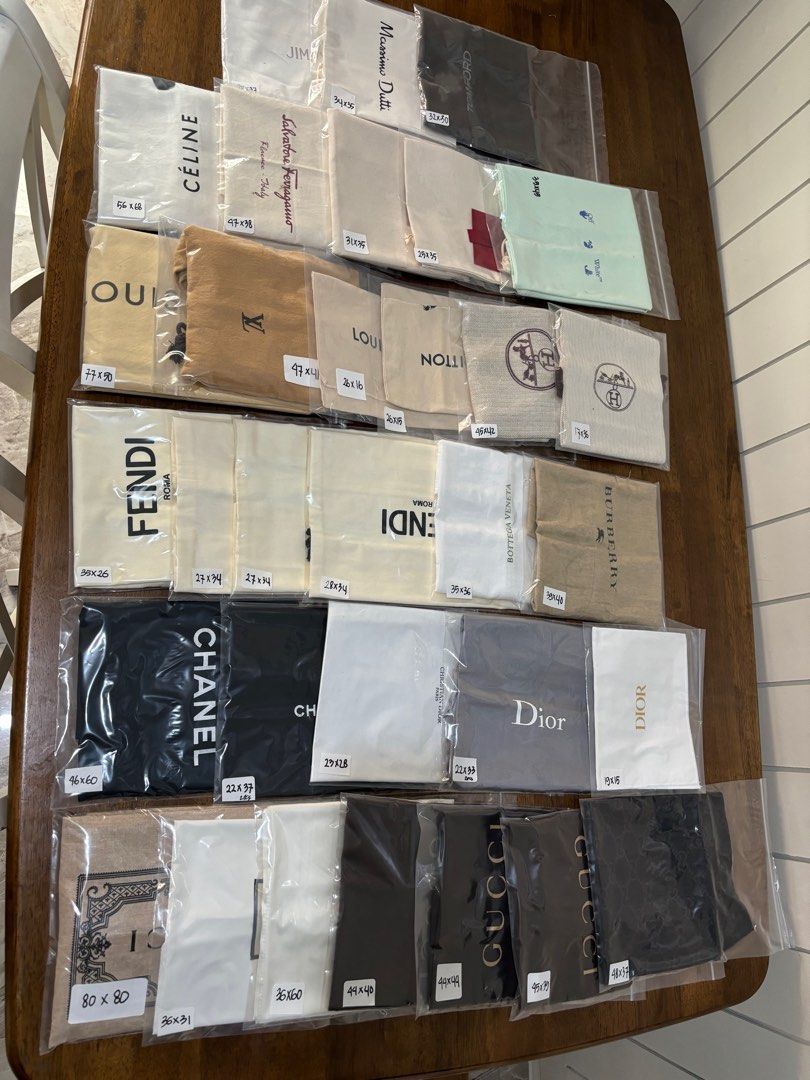 Dust bag fendi gucci prada lv dior hermes chanel bottega veneta celine AUTHENTIC , Barang Mewah ...