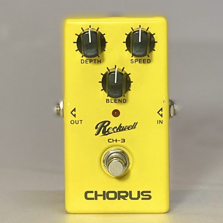 Efek Gitar Pedal Stompbox CHORUS by Rockwell - Fully Analog Circuit ...