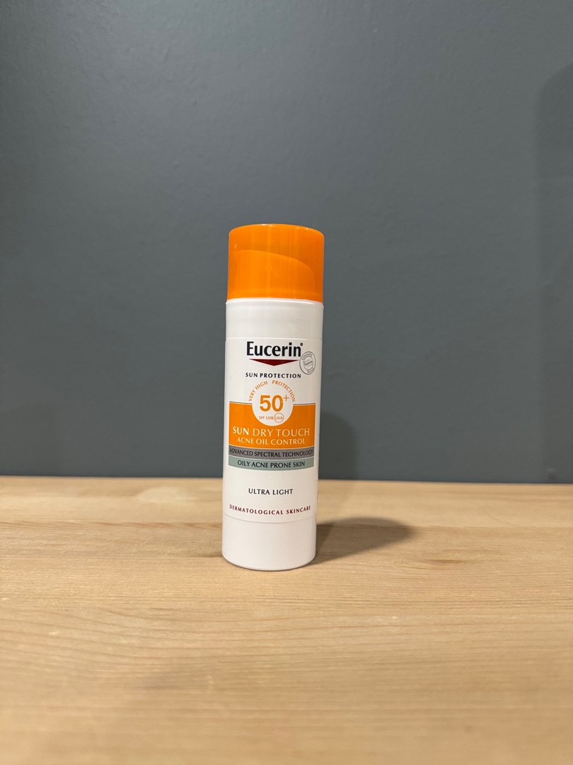 Eucerin Sunscreen Dry Touch Acne Oil Control, Beauty & Personal Care ...