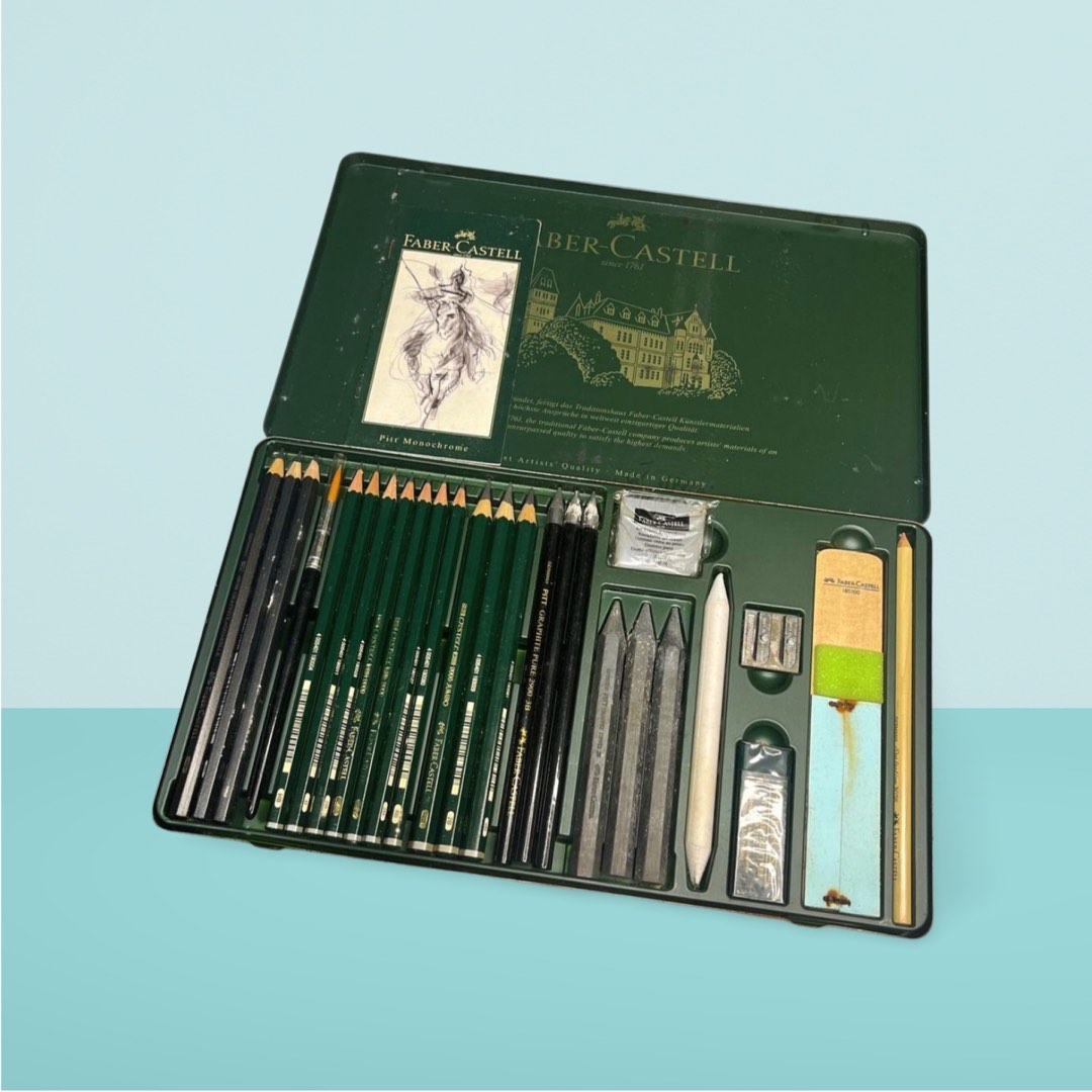 Faber-Castell Pitt Graphite Set (26pcs), Hobbies & Toys, Stationary ...