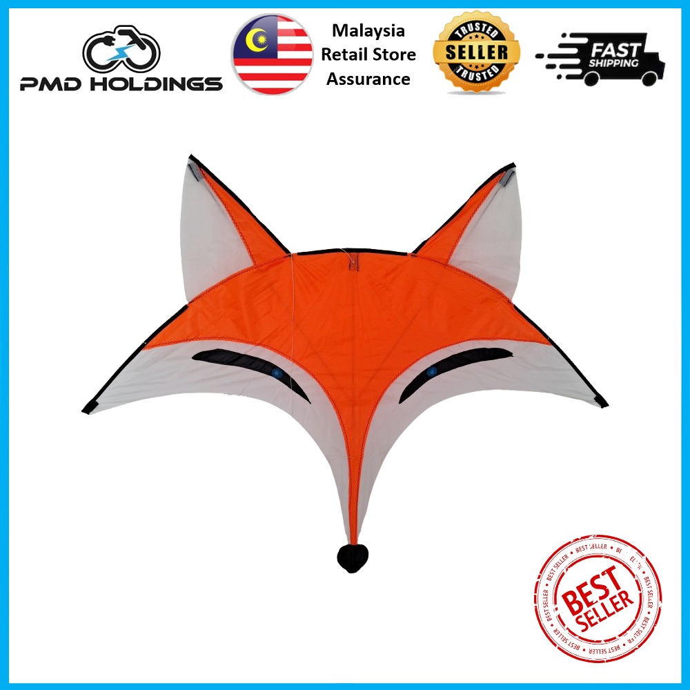 Flying Fox Kite Without Kite Tail (Code : SF2), Sports Equipment ...