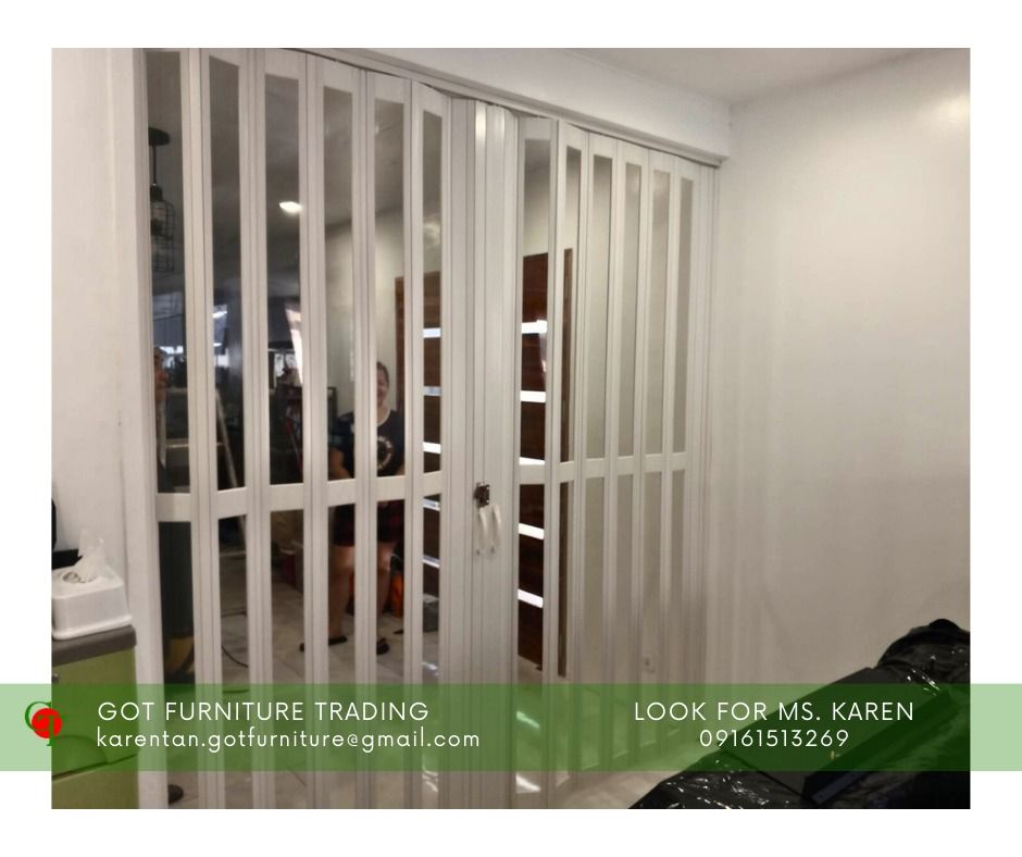 FRENCH TYPE ACCORDION DOOR | Home & Office Divider / Partition ...