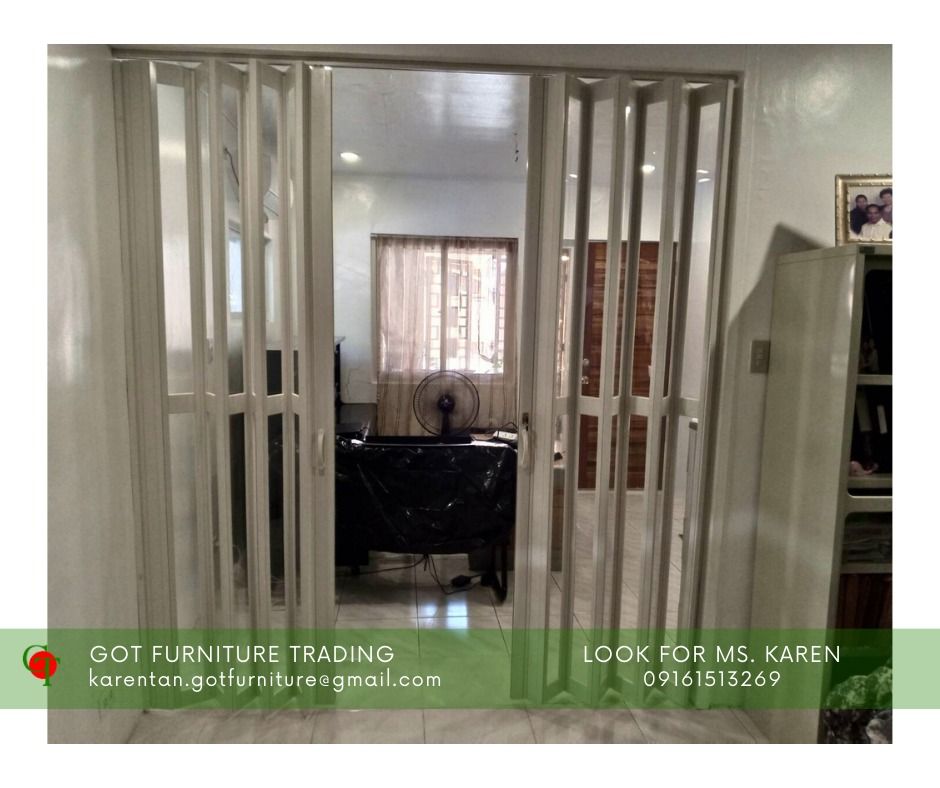 FRENCH TYPE ACCORDION DOOR | Home & Office Divider / Partition ...