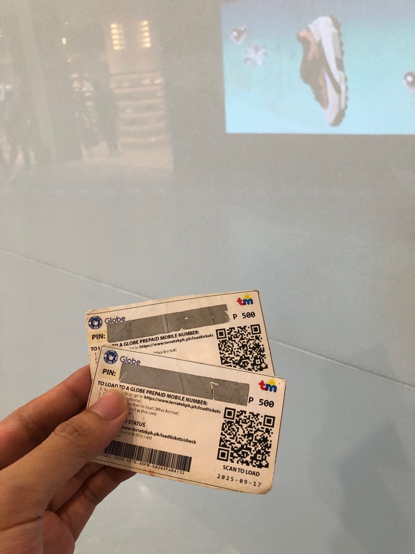 GLOBE Load Card 1k, Looking For on Carousell