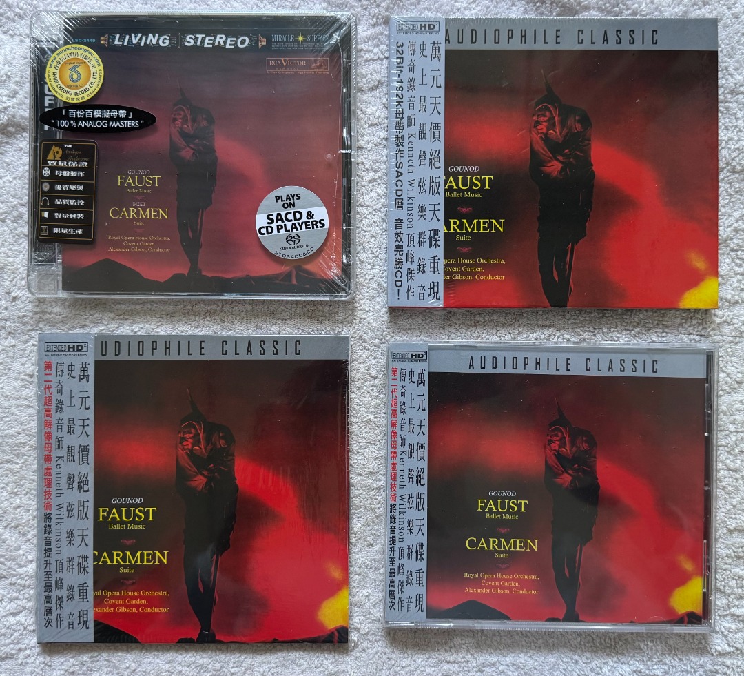 Gounod Ballet Music From Faust Ballet Music / Bizet Carmen Suite SACD ...