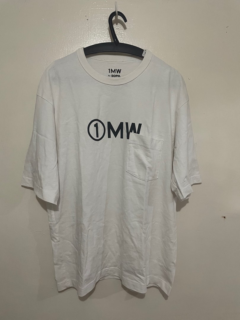 GU 1 MW by SOPH Japanese White Shirt, Men's Fashion, Tops & Sets, Tshirts & Polo Shirts on Carousell