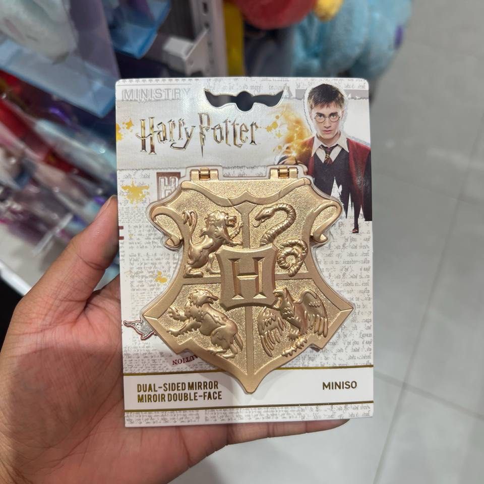Harry Potter x Miniso Dual Sided Mirror, Furniture & Home Living, Home ...