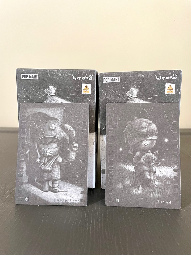 Hirono Mime Set Unspoken , Blind, Hobbies & Toys, Toys & Games on Carousell