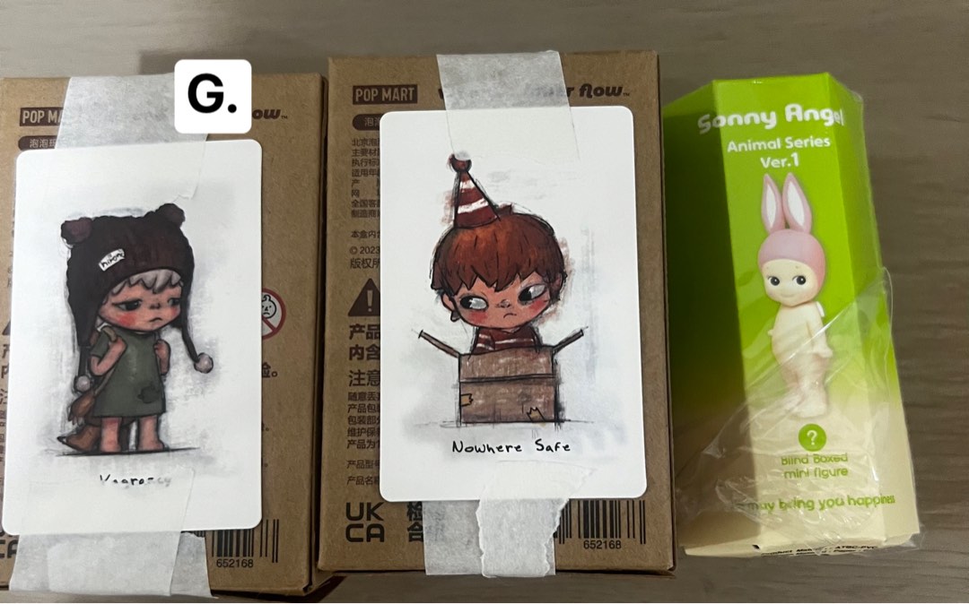 Hirono Vagrancy, Nowhere Safe & Rabbit Sonny Angel, Hobbies & Toys ...