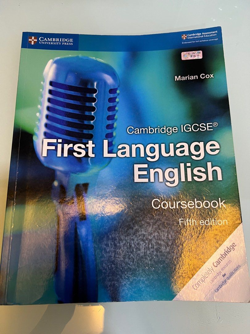 IGCSE First Language English Coursebook, Hobbies & Toys, Books ...