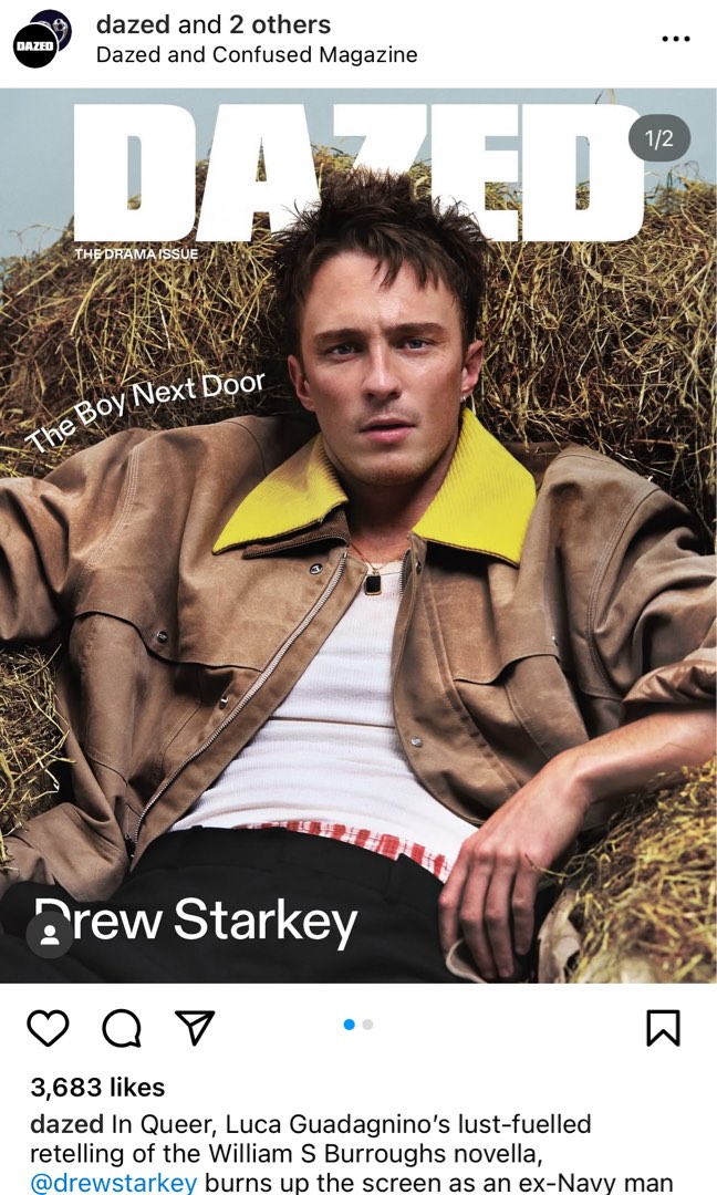 [interest check] drew starkey dazed magazine pasabuy, Hobbies & Toys ...