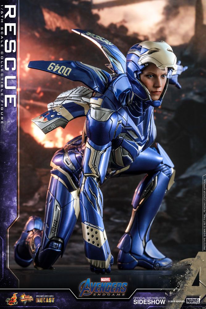 Hottoys Iron Man Mark 49 XLIX the Rescue, 興趣及遊戲, 玩具 & 遊戲類 - Carousell