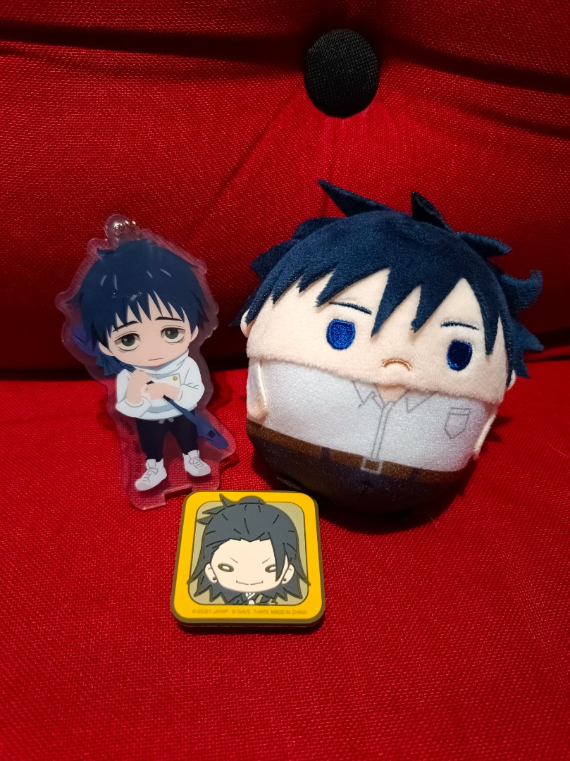 Jujutsu Kaisen Set (Mitsumete Acrylic Yuta + Geto phonegrip + Megumi ...