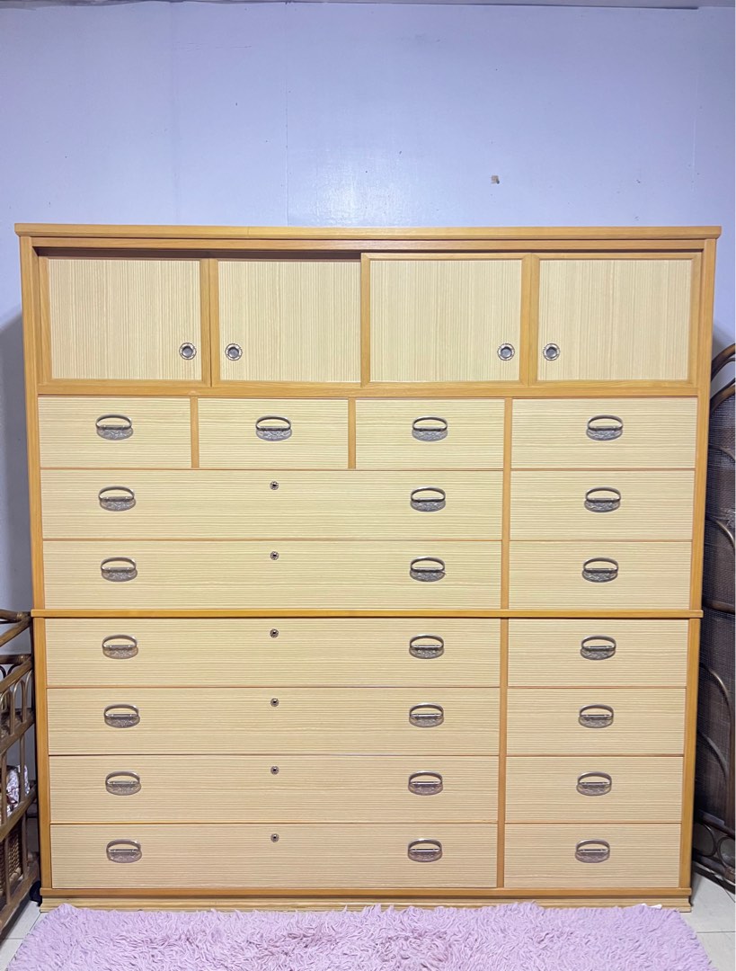 Kami Kiri Tansu Chest of Drawers, Furniture & Home Living, Furniture ...
