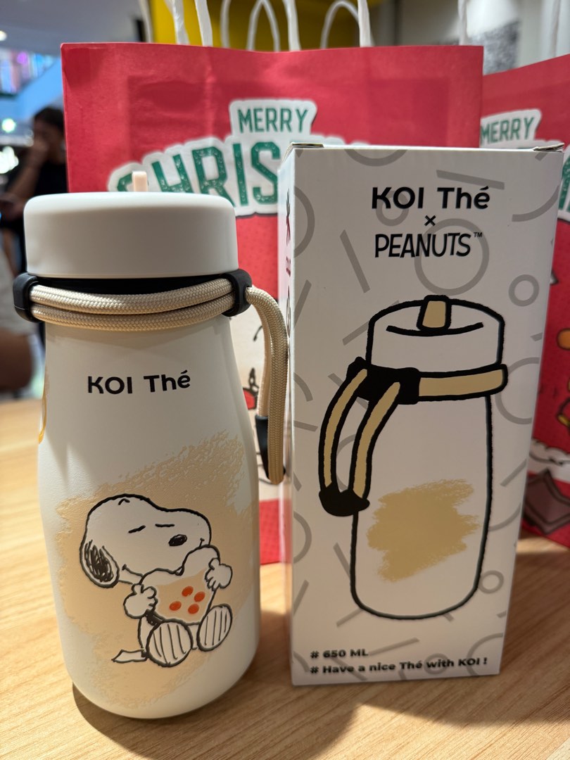 KOI x Snoopy Limited Edition Thermos, Hobbies & Toys, Toys & Games on ...
