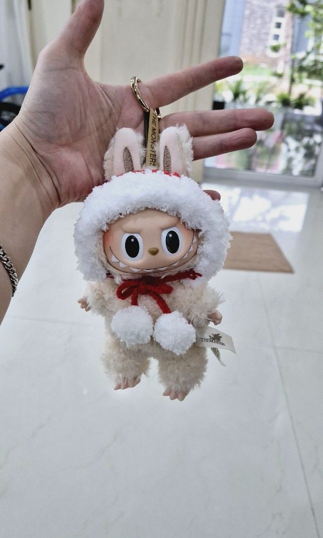 Labubu Hoddie Hat Santa / Topi Labubu Santa / Hanya Topi, Desain ...