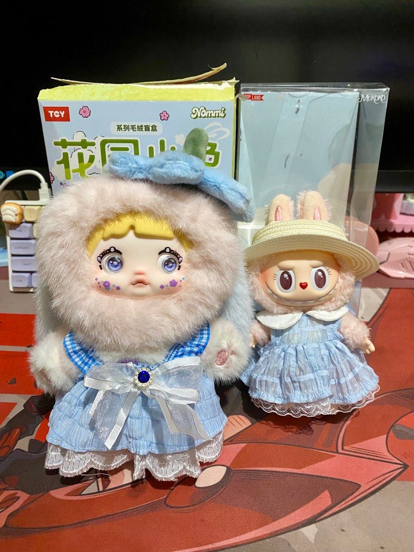 Labubu Mokoko V3 Set with Nommi, Hobbies & Toys, Toys & Games on Carousell