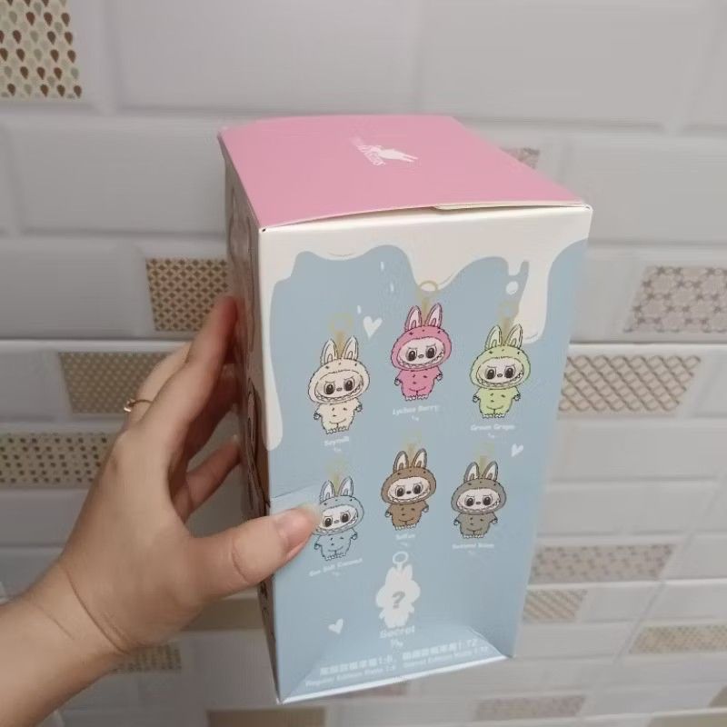 Labubu Pop Mart Original The Monster Exciting Macaron Blind Box, Toys ...