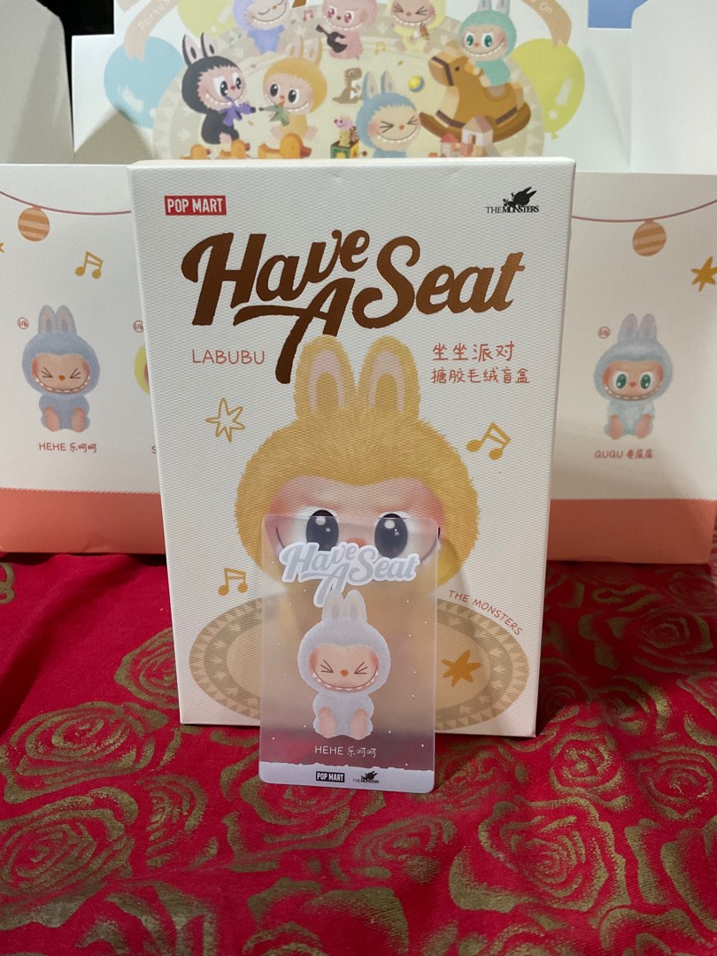 Labubu v2 HEHE, Hobbies & Toys, Toys & Games on Carousell