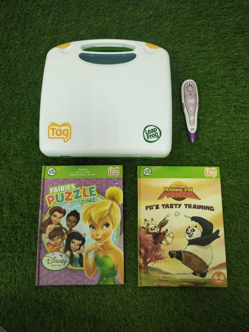 Leapfrog TAG Reader Set - Leap Frog Casing ,Pen Reader and 2 books ...