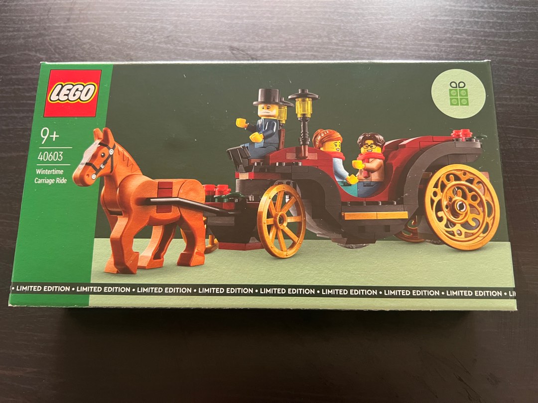 Lego 40603 Wintertime Carriage Ride, Hobbies & Toys, Toys & Games on ...