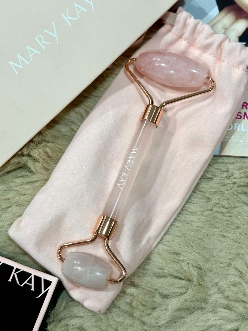 Mary Kay Rose Quartz Facial Roller, Beauty & Personal Care, Face, Face ...