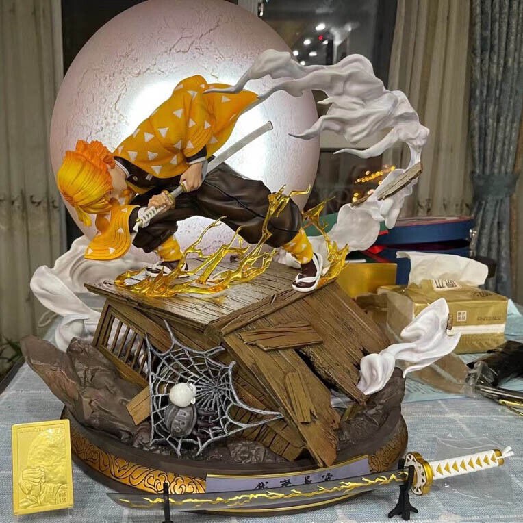 MOONLIGHT STUDIO DEMON SLAYER ZENITSU AGATSUMA 1/4, Hobbies & Toys ...