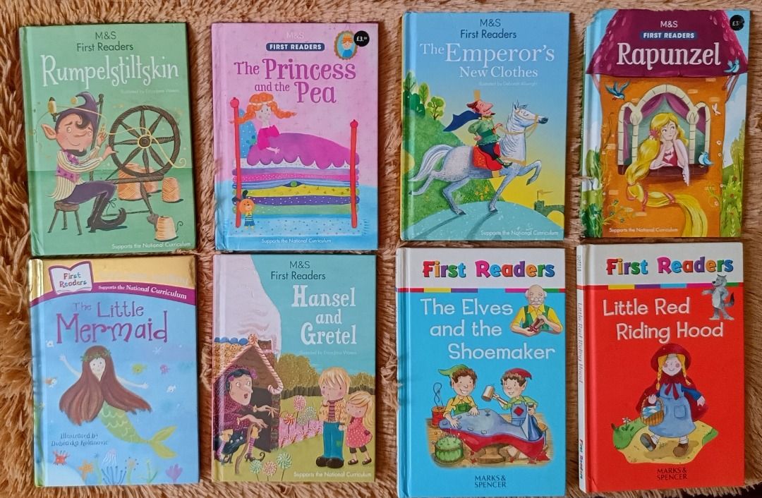 M&S First Readers - Jack and the Beanstalk / Princess and the Pea / The ...