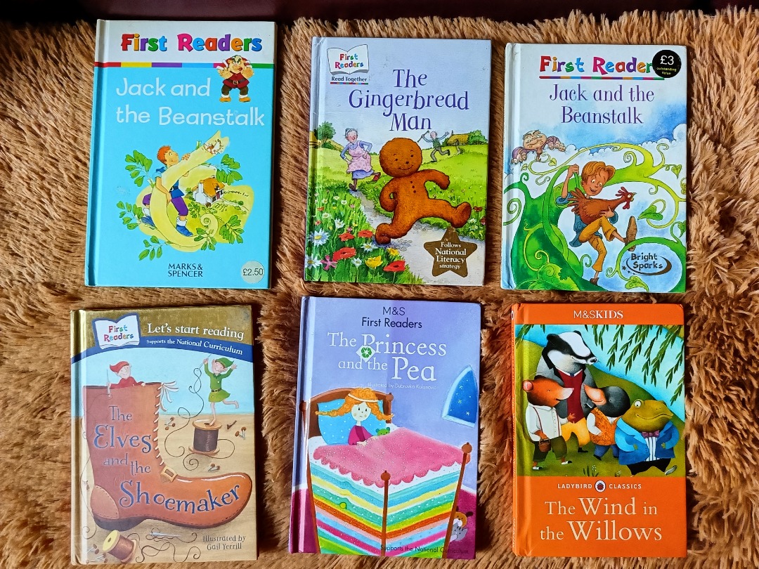 M&S First Readers - Jack and the Beanstalk / Princess and the Pea / The ...