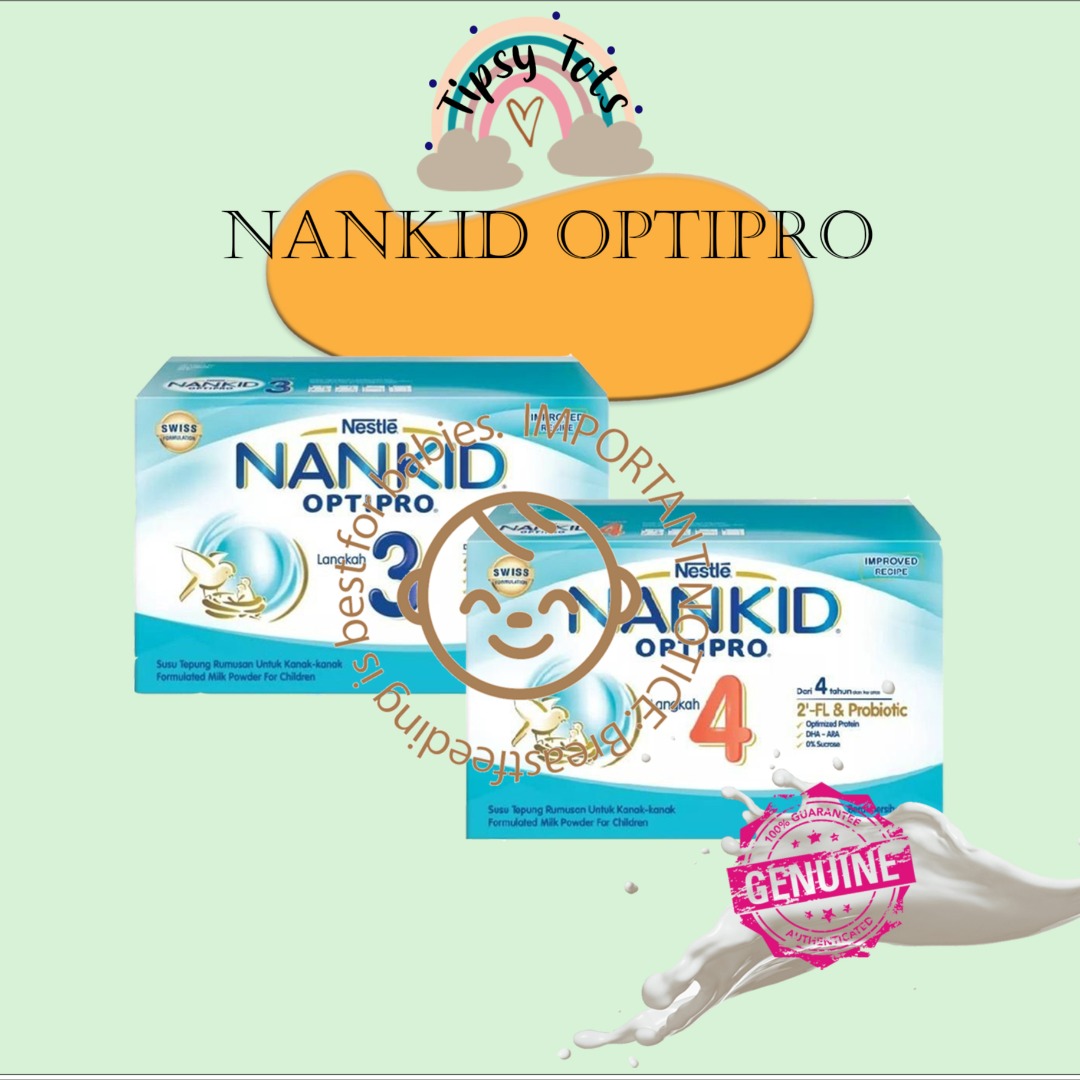 NANKID OPTIPRO Stage 3 & 4 - 2.22kg Refill, Babies & Kids, Nursing ...