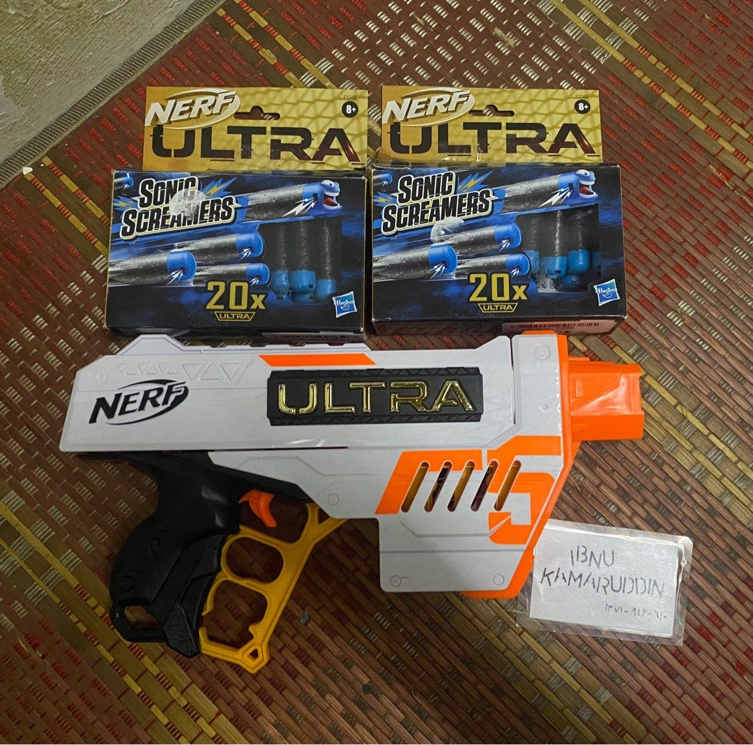 Nerf Ultra Five Blaster, Hobbies & Toys, Toys & Games on Carousell