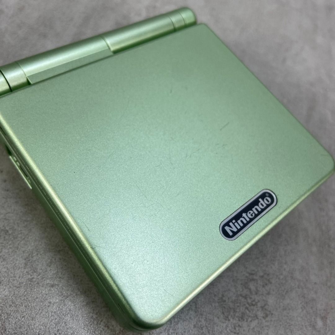 Nintendo GAMEBOY ADVANCE SP, sold exclusively at Toys R Us, pearl green ...