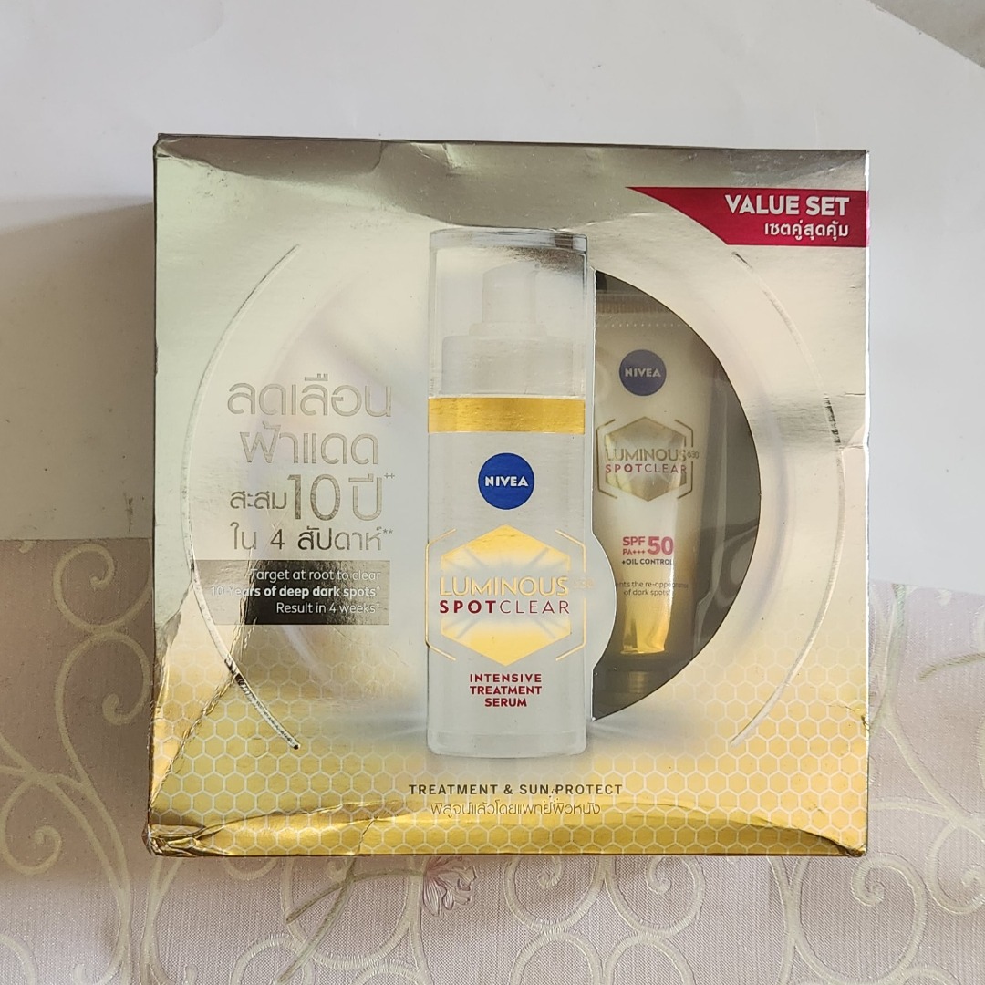 [NEW] NIVEA Luminous 630 Spotclear Intensive Treatment Series ...