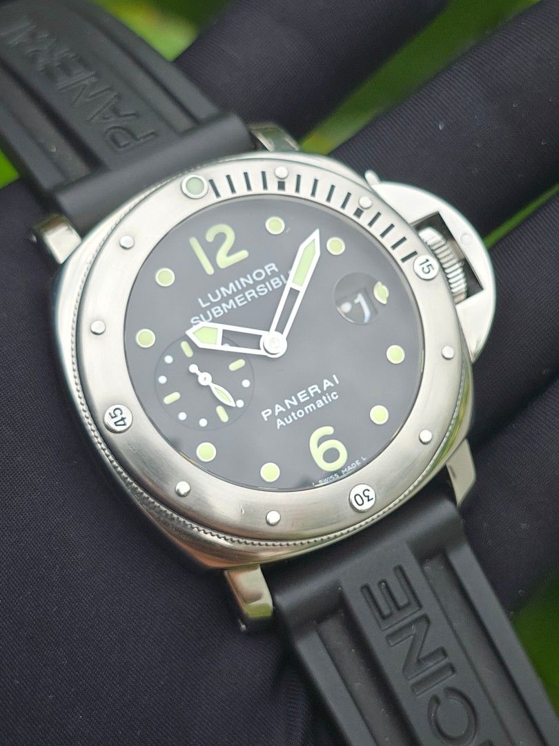 PANERAI PAM24 PAM 24 PAM00024 LUMINOR SUBMERSIBLE AUTOMATIC ACCIAIO NOT ...