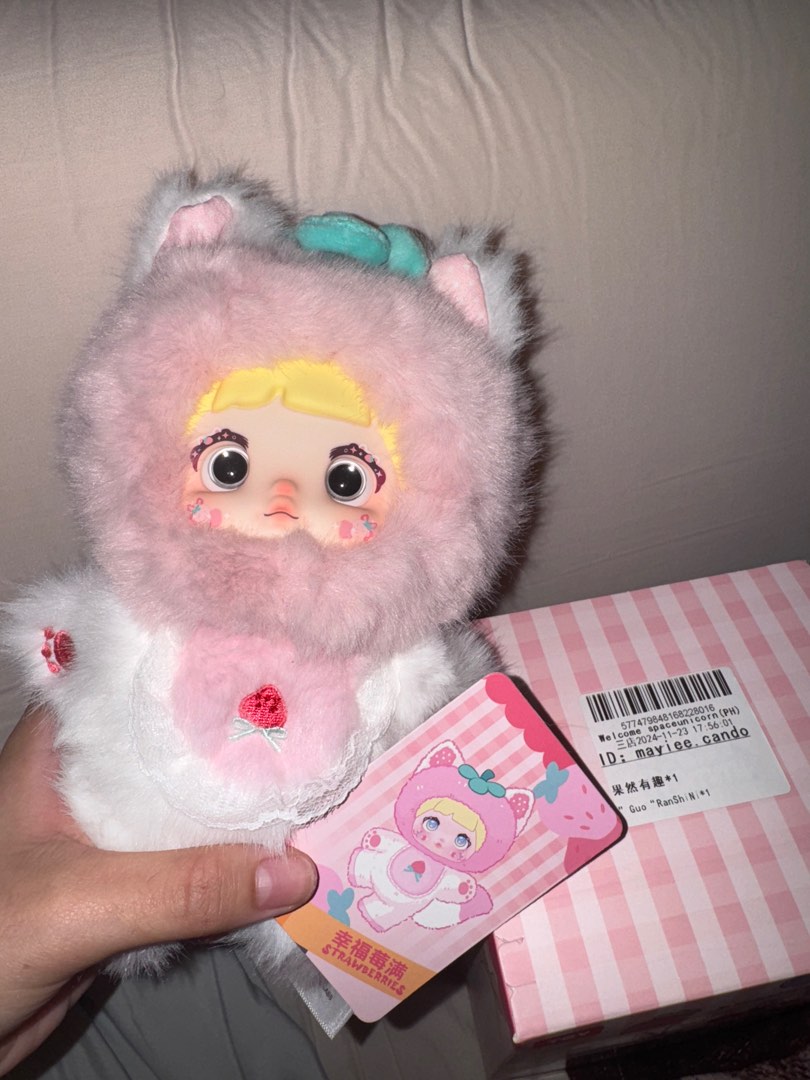 Nommi v3 strawberry pink cat (ONHAND), Hobbies & Toys, Toys & Games on ...