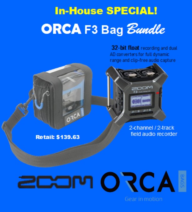 ORCA F3 2channel audio recording bag kit, Hobbies & Toys, Music & Media ...