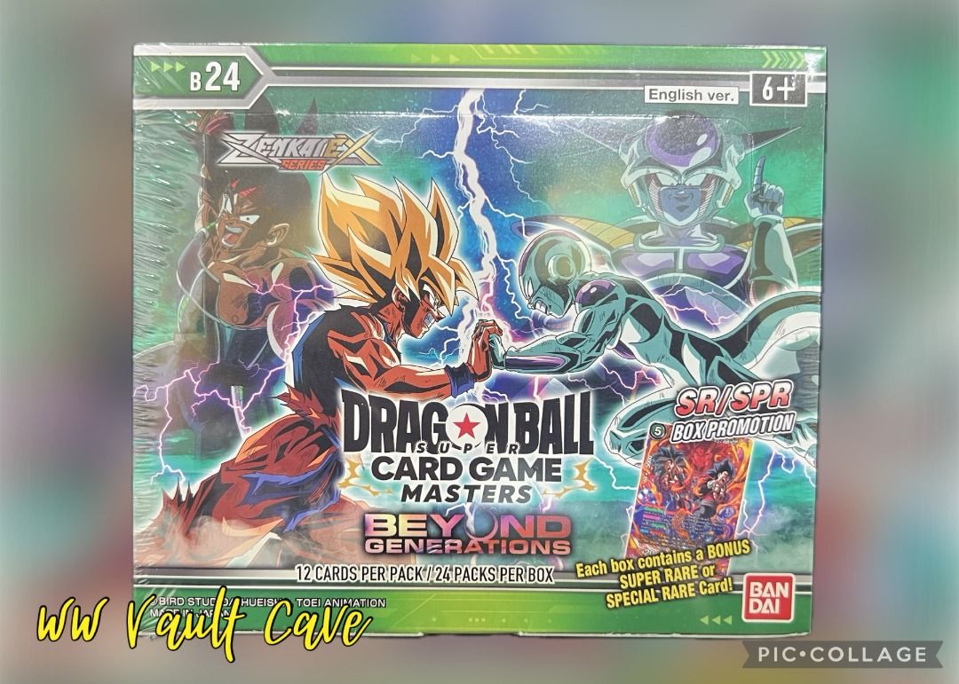 *READ DESCRIPTION* BANDAI DRAGONBALL SUPER CARD GAME (ENGLISH VERSION ...