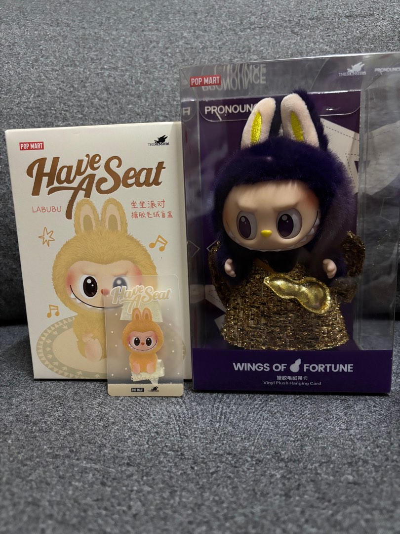 Original Labubu Baba and Pronounce, Hobbies & Toys, Toys & Games on ...