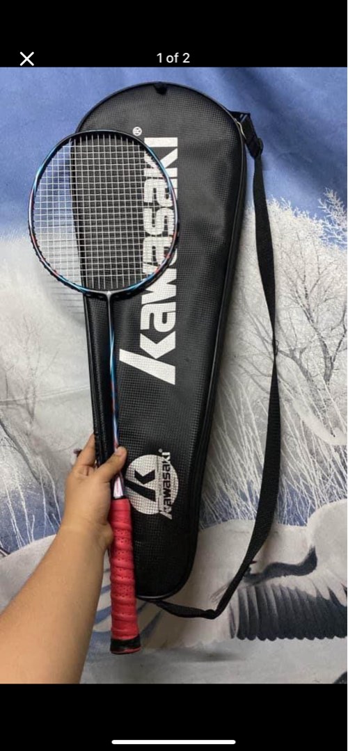 Original racket kawasaki, Sports Equipment, Sports & Games, Racket and ...