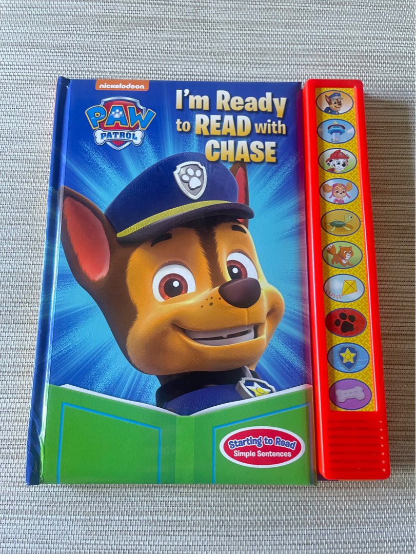 Paw Patrol Im Ready to Read With Sounds Book, Hobbies & Toys, Books ...