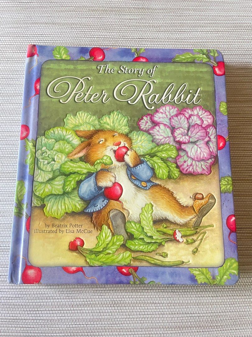 Peter Rabbit Beatrix Potter Hardbound kids Book, Hobbies & Toys, Books ...