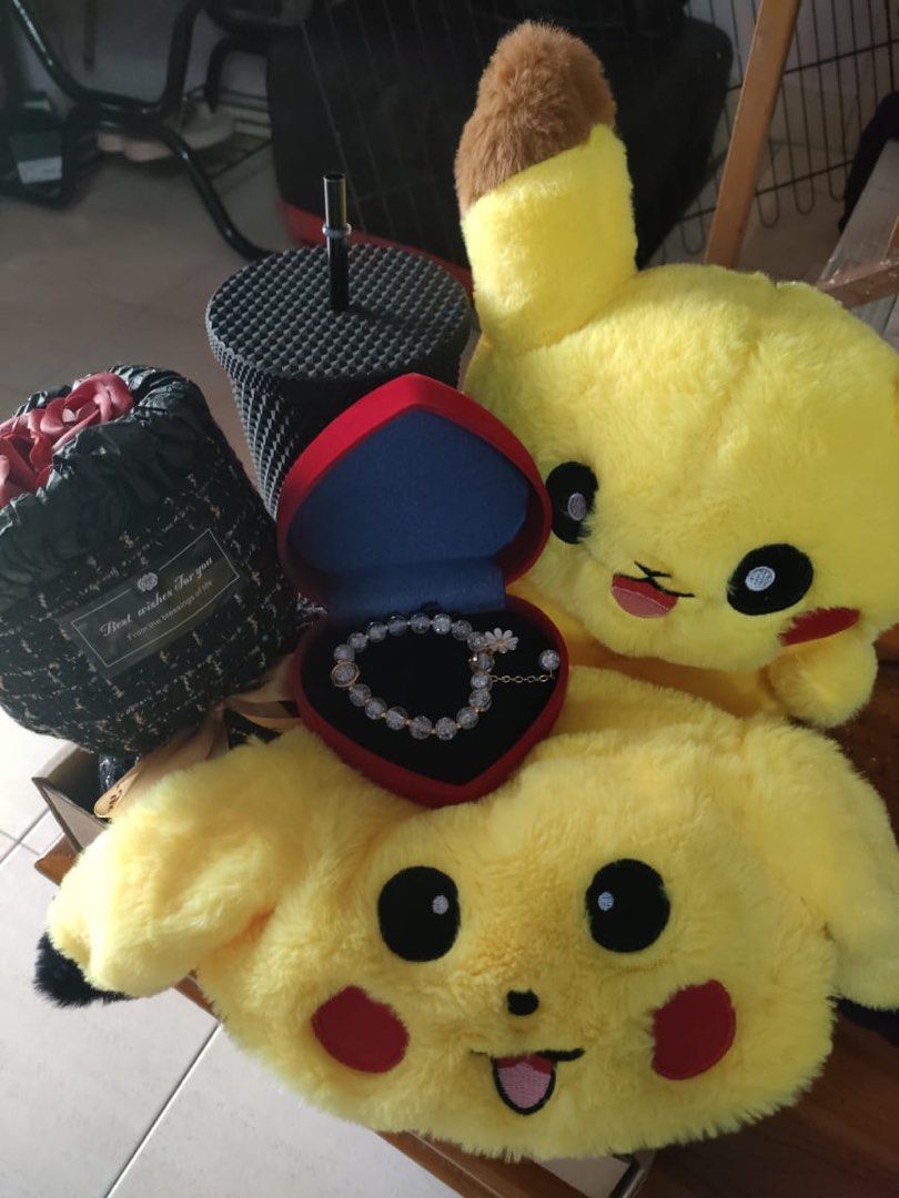 Pikachu gift box, Hobbies & Toys, Toys & Games on Carousell