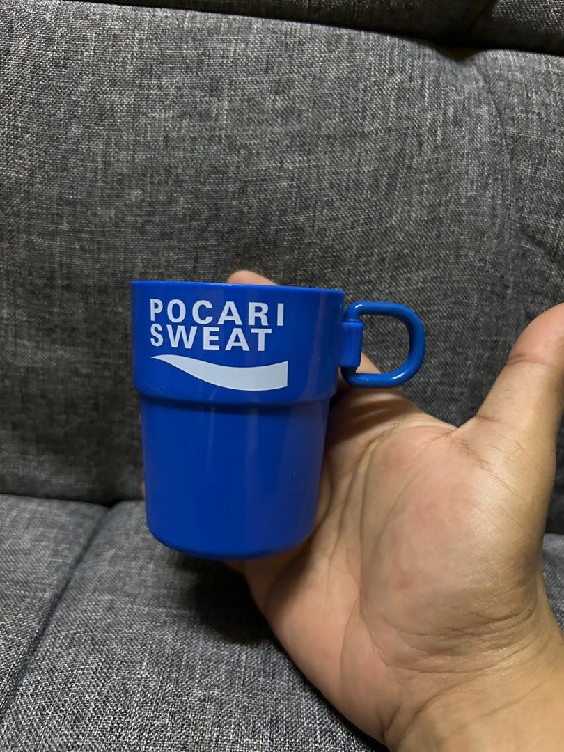 Pocari sweat folding cup set, Sports Equipment, Hiking & Camping on ...