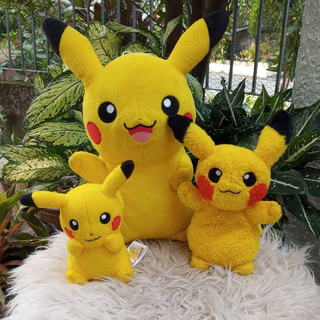 POKEMON Pocket Monster Pikachu Mania Nintendo T-Arts Banpresto Plush ...