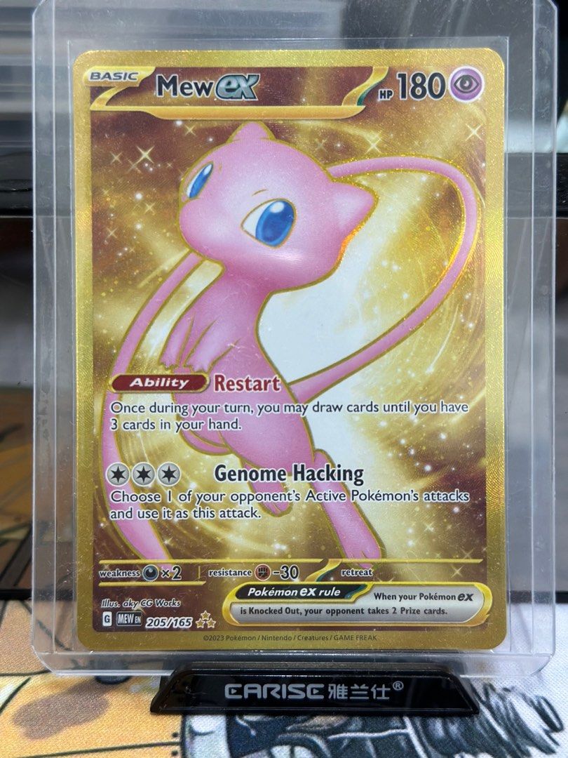 Pokemon TCG Mew ex, Hobbies & Toys, Toys & Games on Carousell