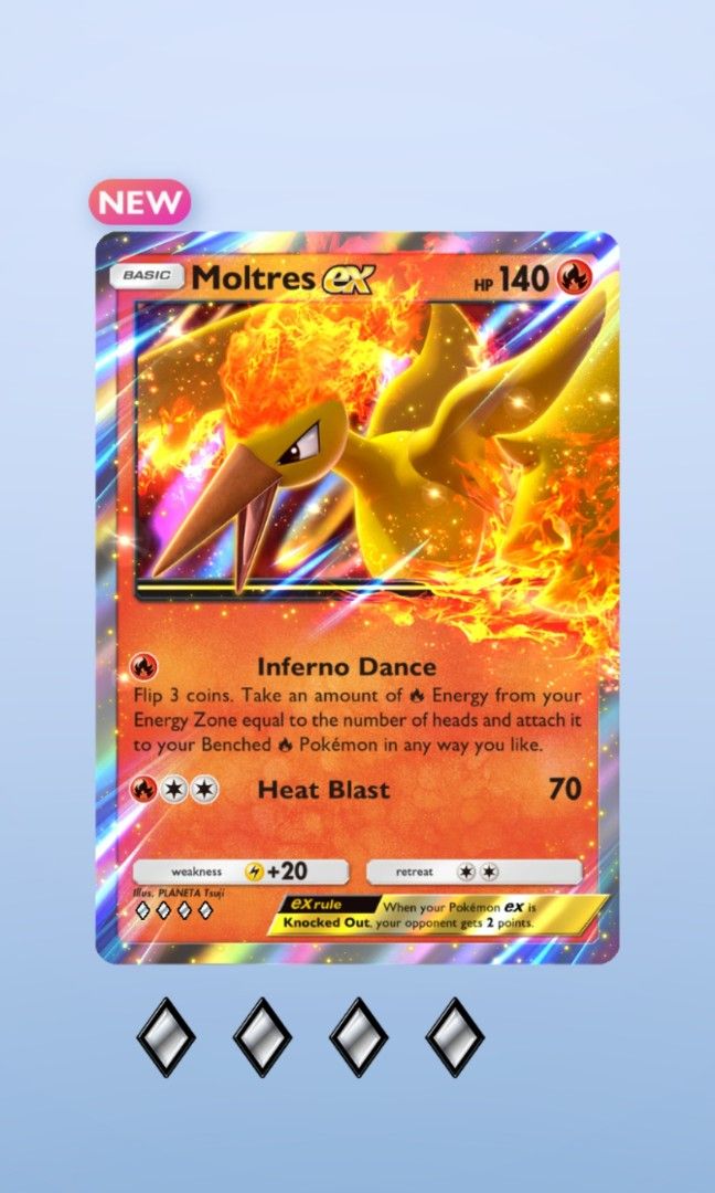 Pokemon TCG Pocket Charizard EX Immersive Moltres Account, Hobbies ...